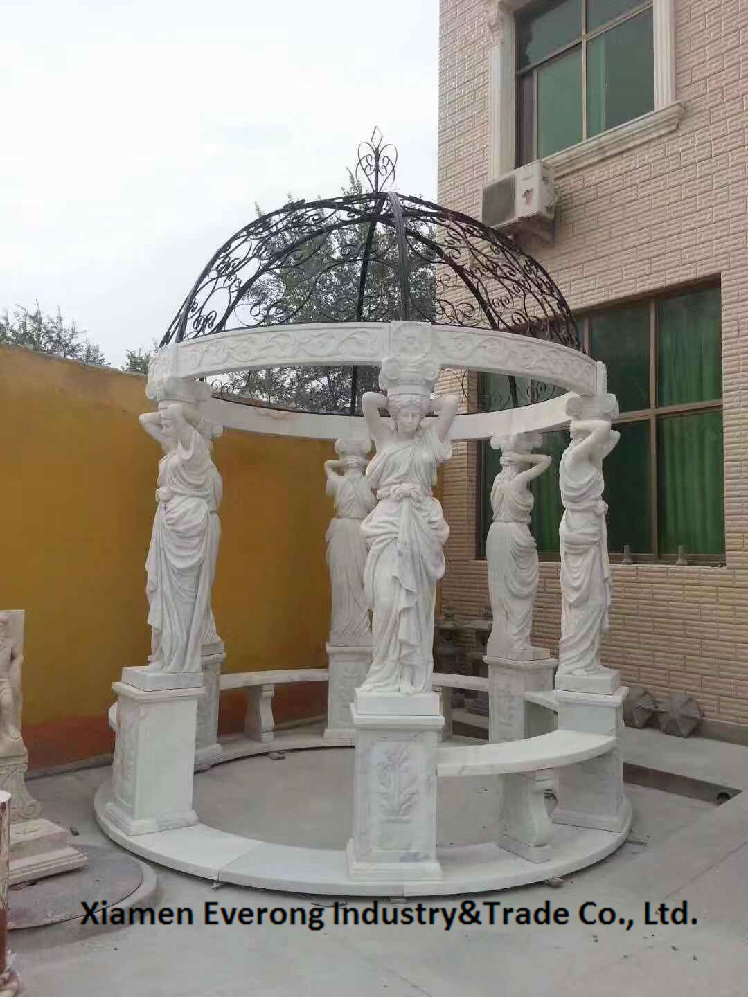 stone carving gazebo | Everong